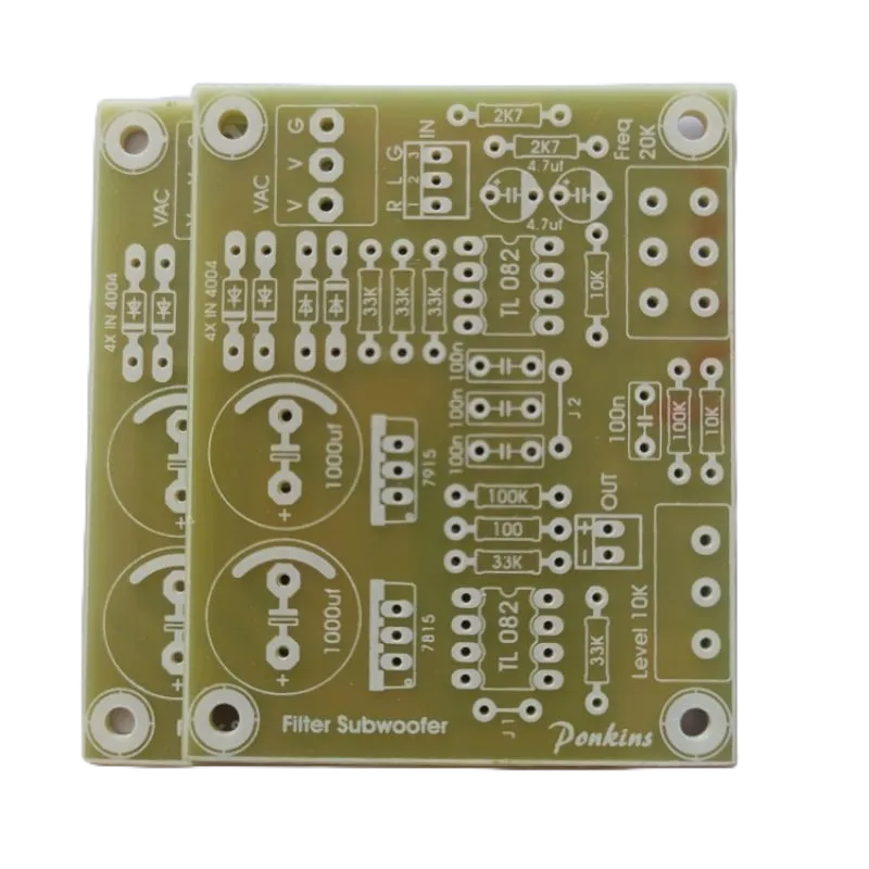 Jual PCB Filter Subwoofer (LPF) Bahan Fiber FR4 | Shopee Indonesia