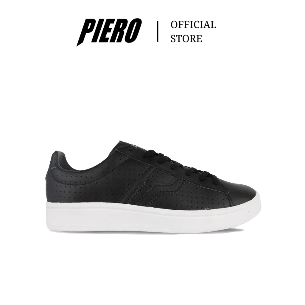 Jual Piero Sepatu Sneakers Wanita Belle Black White P10694 | Shopee ...