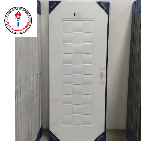 Jual Pintu Kamar Tidur Utama Baja Panel Multifungsi Motif Modern ...