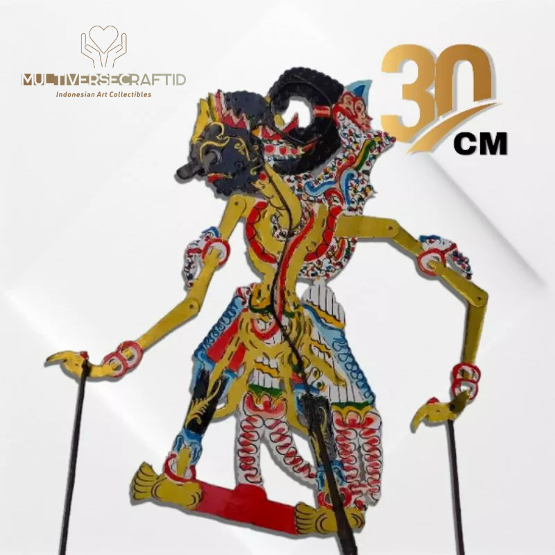 Jual Miniatur Wayang Kulit Asli 30cm Gatotkaca Gatot Kaca Emas | Shopee ...