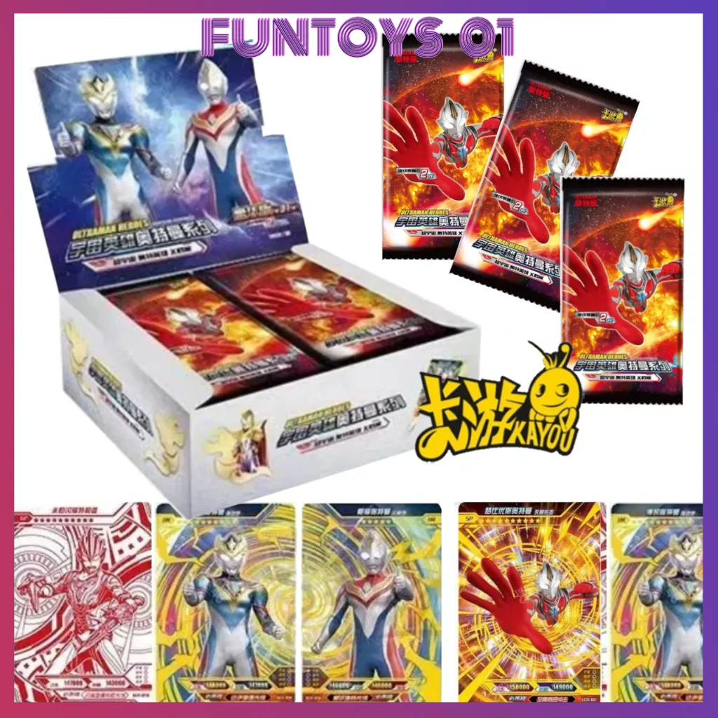 Jual 240 PCS Kartu Ultraman Orb Gold Ultra Rare Trading Card Ultraman ...