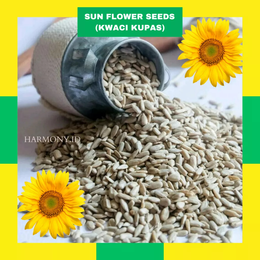 Jual Sunflower Seeds Kwaci Kupas 500 gr – Kuaci Kupas Biji Bunga ...