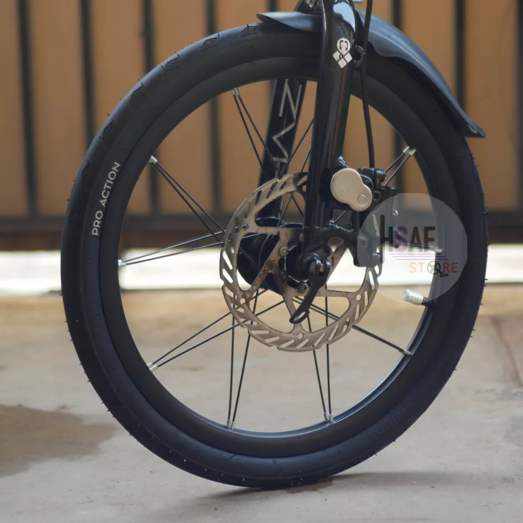 Jual Ban Luar Sepeda Lipat Pro Action Black16 x 1 3/8 349 Motif Halus ...