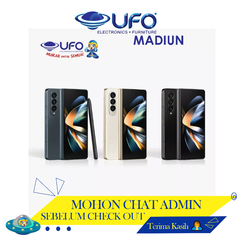 Jual Samsung Handphone Galaxy Z Fold 4 Ram 12/256GB, 12/512GB dan 12 ...