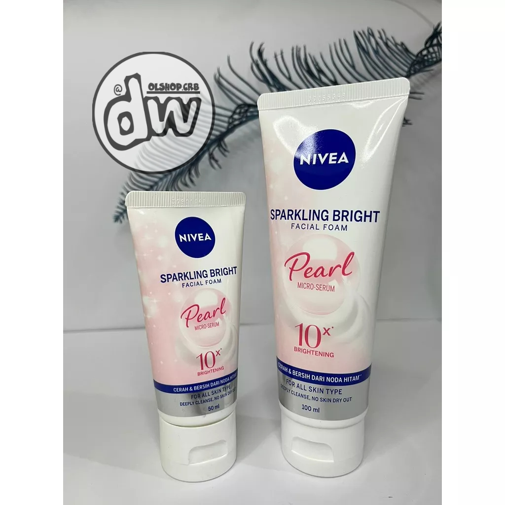 Jual Nivea Sparkling Foam / Sparkling Bright 100ml (Kemasan Baru ...