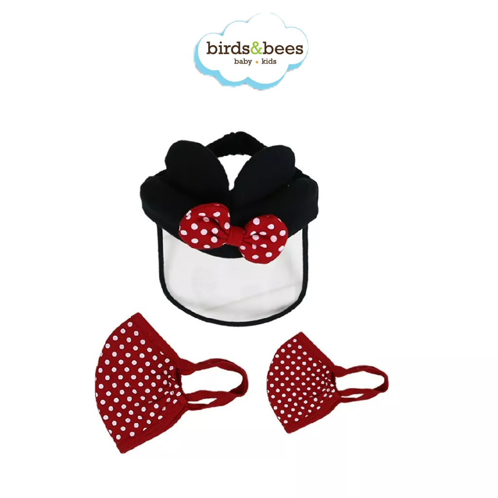 Jual Birds and Bees Outdoor Face Shield Kids Minnie | Shopee Indonesia