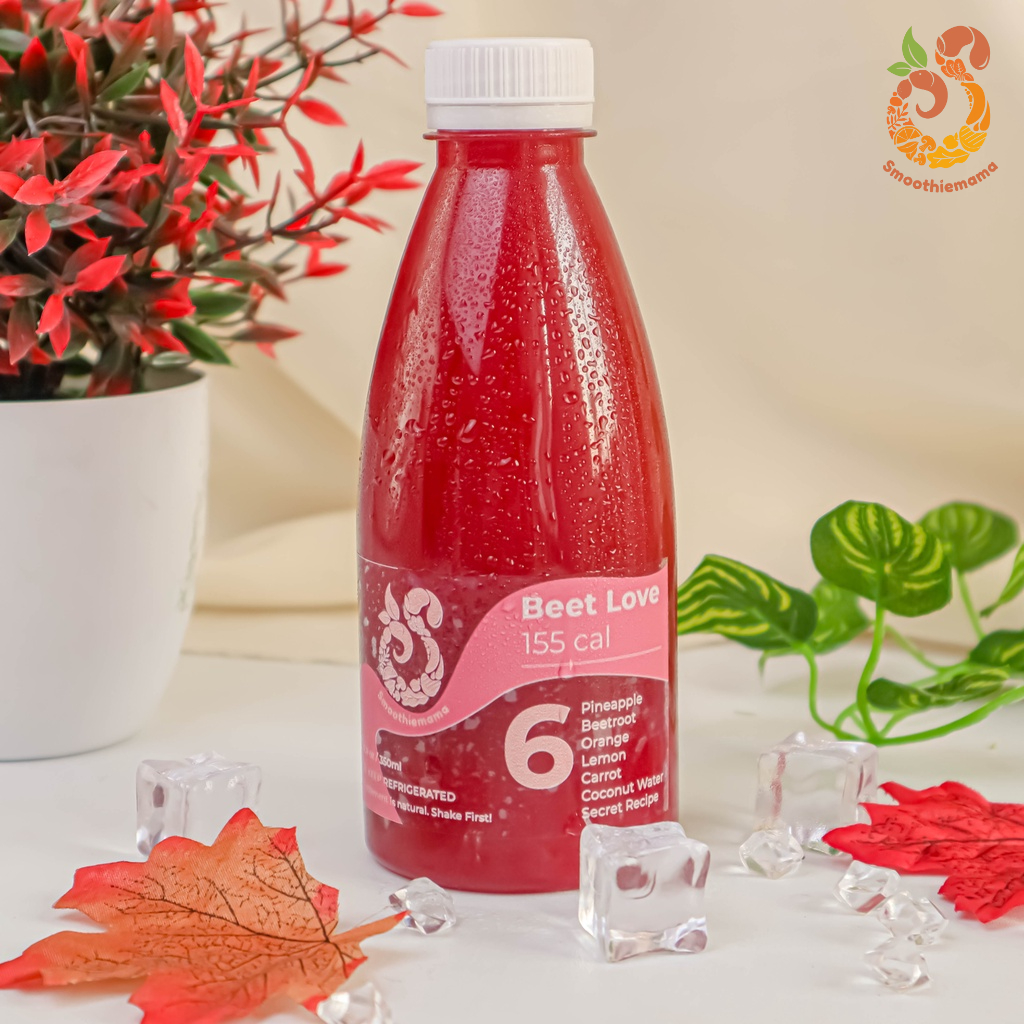 Jual SMOOTHIEMAMA Jus Kesehatan Smoothie Beet Love 350ml Cold Pressed ...