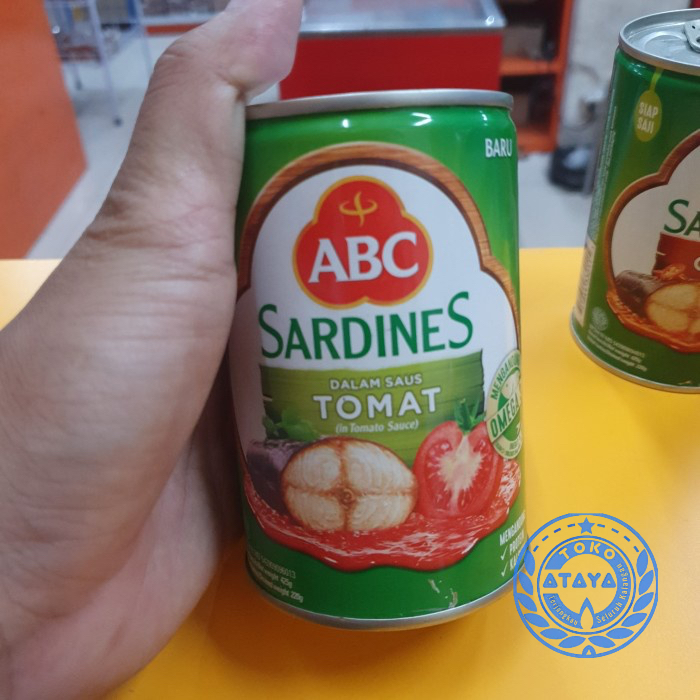 Jual CAN 425GR - IKAN SARDEN ABC KALENG SAUS TOMAT / SARDINES atayatoko ...