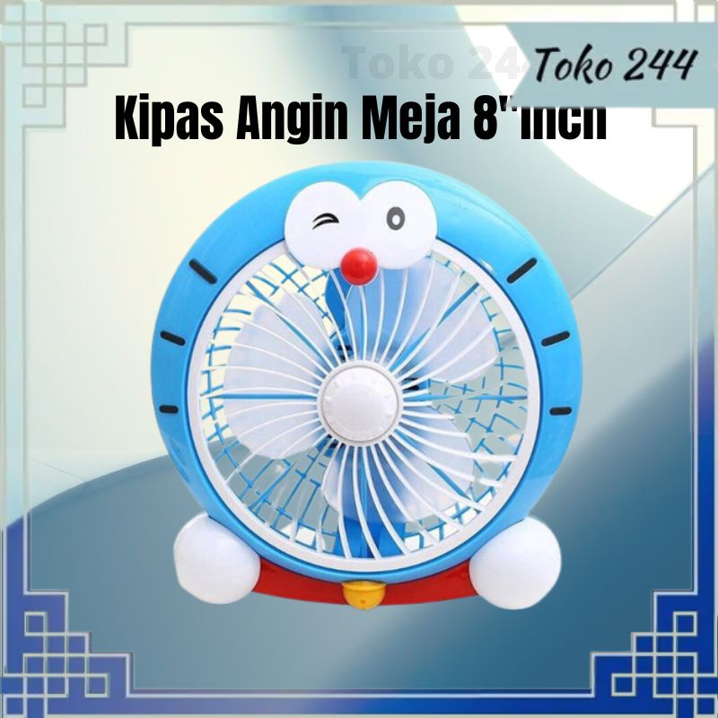 Jual Kipas Angin Meja Doraemon 8"inch - Kipas angin Profan Karakter ...