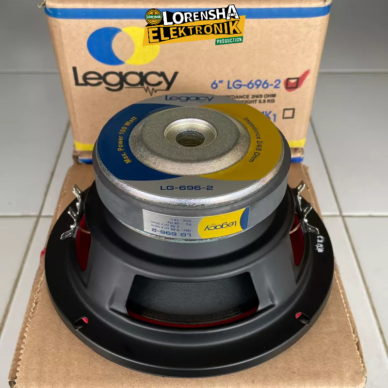 Jual Speaker 6 Inch Subwoofer Legacy LG 696-2 | Shopee Indonesia