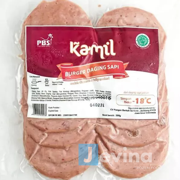 Jual Kamil Beef Burger Isi 20 300g | Shopee Indonesia