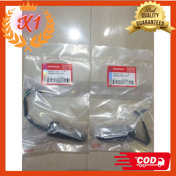 Jual lampu sen led vario 150 vario 160 adv cb 150R led 1set (2pc) kanan ...