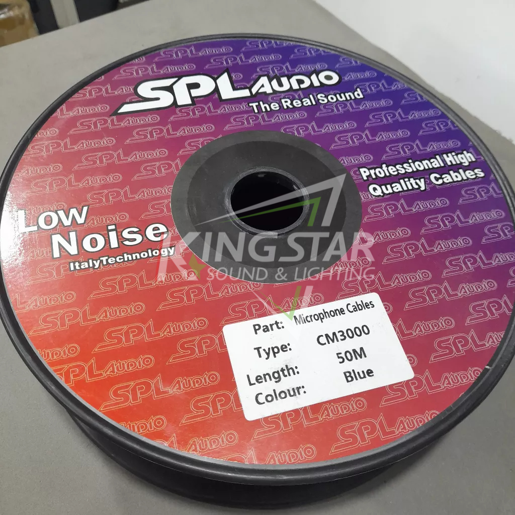 Jual Kabel Mic SPL Audio CM3000 CM 3000 Original ECER Meteran Harga 1 Meter | Shopee Indonesia