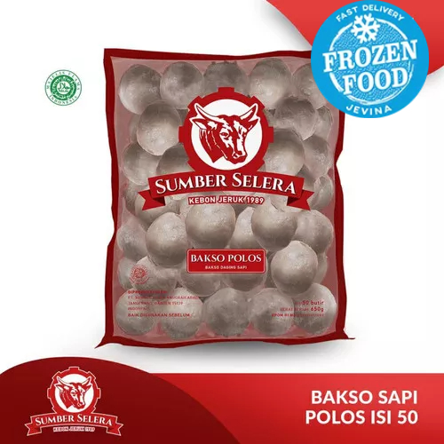 Jual Sumber Selera Bakso Sapi Polos Isi 50 600g | Shopee Indonesia