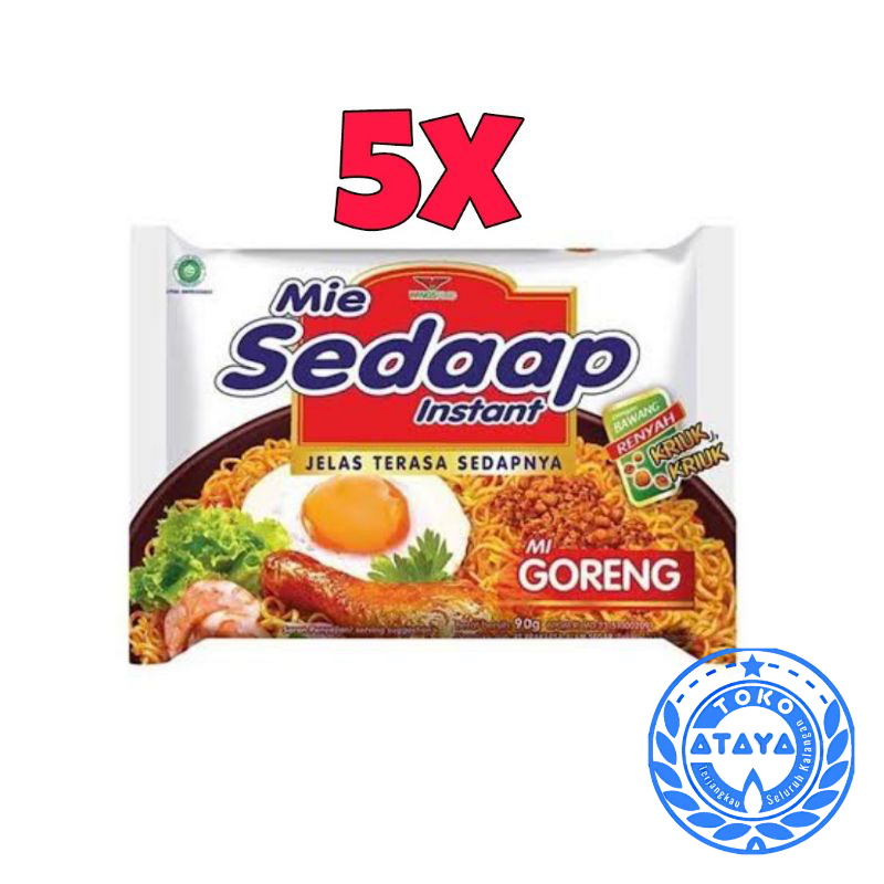 Jual MIE SEDAAP GORENG 5 pcs / MIE SEDAAP ORIGINAL | Shopee Indonesia