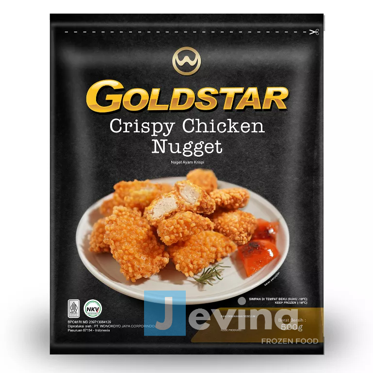 Jual Gold Star Nugget Crispy 500g | Shopee Indonesia