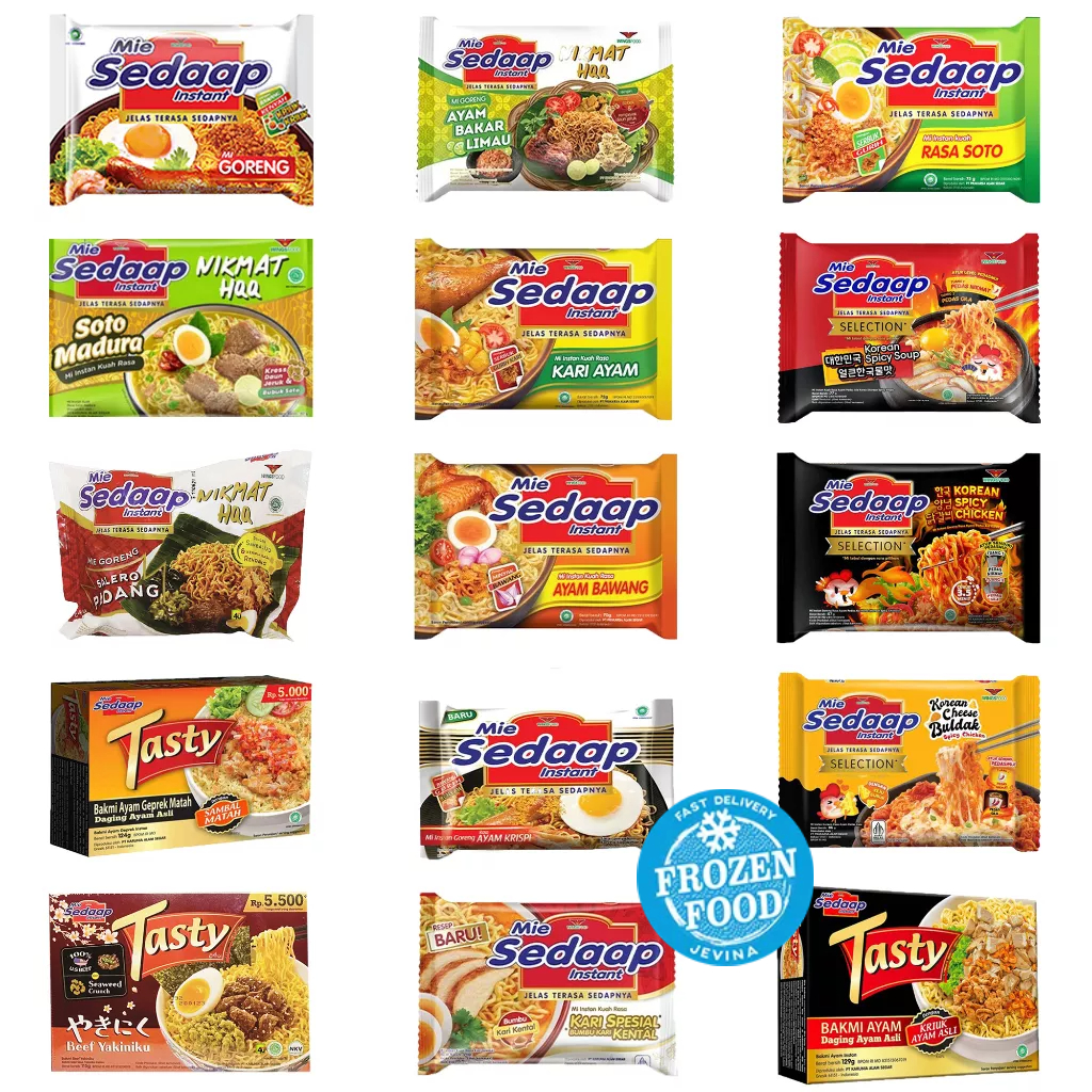Jual Mie Sedaap Instant | Mi Goreng Ori | Ayam Bakar Limau | Soto ...
