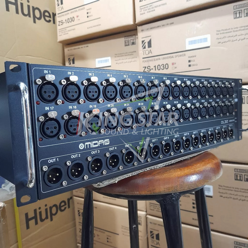 Jual Stage Box Midas DL32 Digital 32 Input 16 Output X32 M32 DL ...