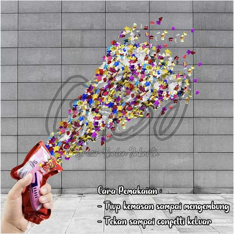 Jual Party Popper Pistol / Party Popper MURAH | Shopee Indonesia