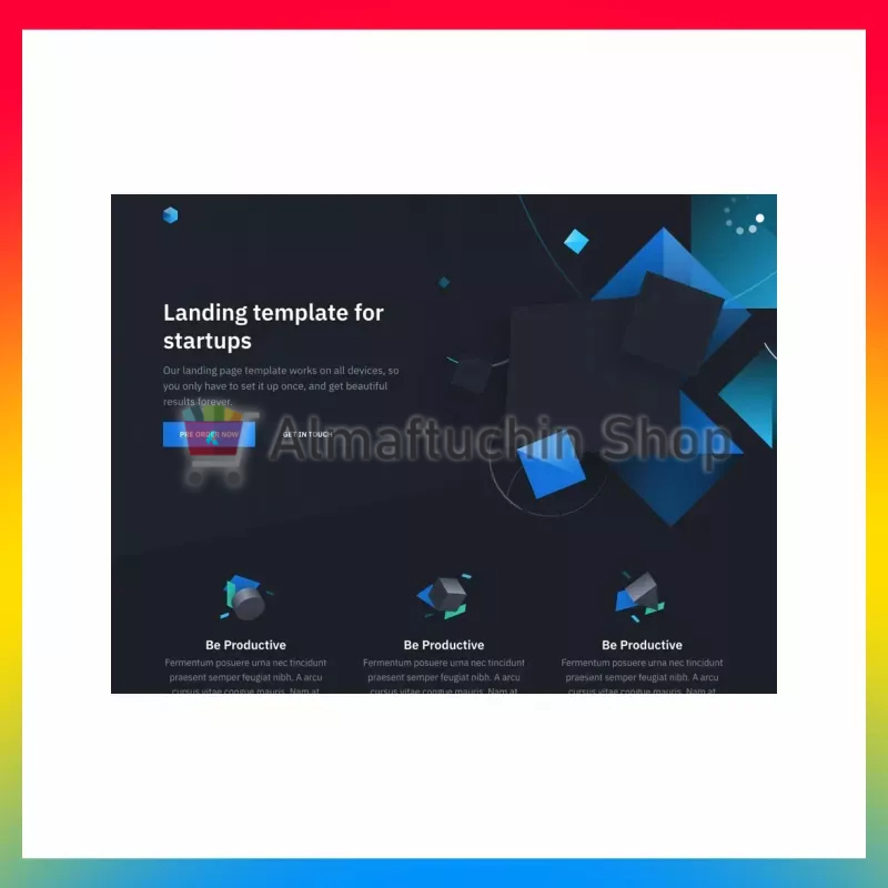 Jual Landing Page Solid Web Template | Shopee Indonesia