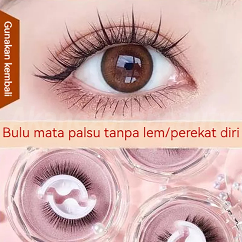Jual Akane Zora Eyelash Bulu Mata Palsu 3D Magnet Natural Bulumata ...