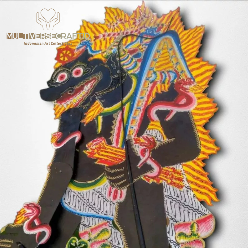 Jual Wayang Alusan Kulit Sapi ASLI Buto Triwikromo/Buto Raton Ukuran ...