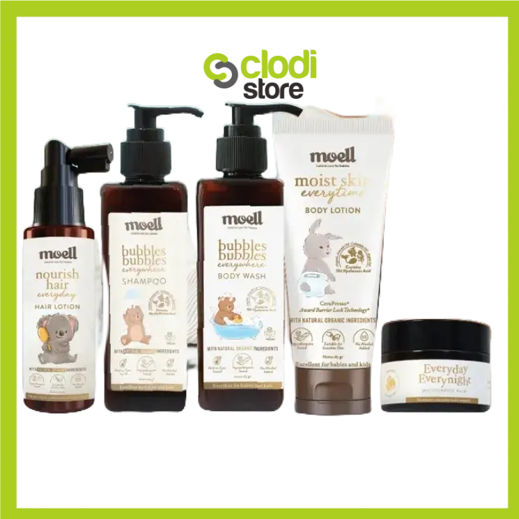 Jual Moell Special Nourish Hair Everyday - Hair Lotion + Bubbles ...
