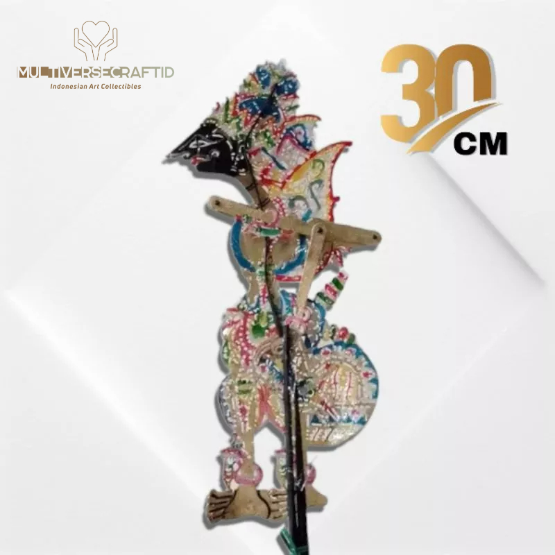 Jual Miniatur Wayang Kulit Asli 30cm Batara Wisnu Bahan Kulit Sapi ...
