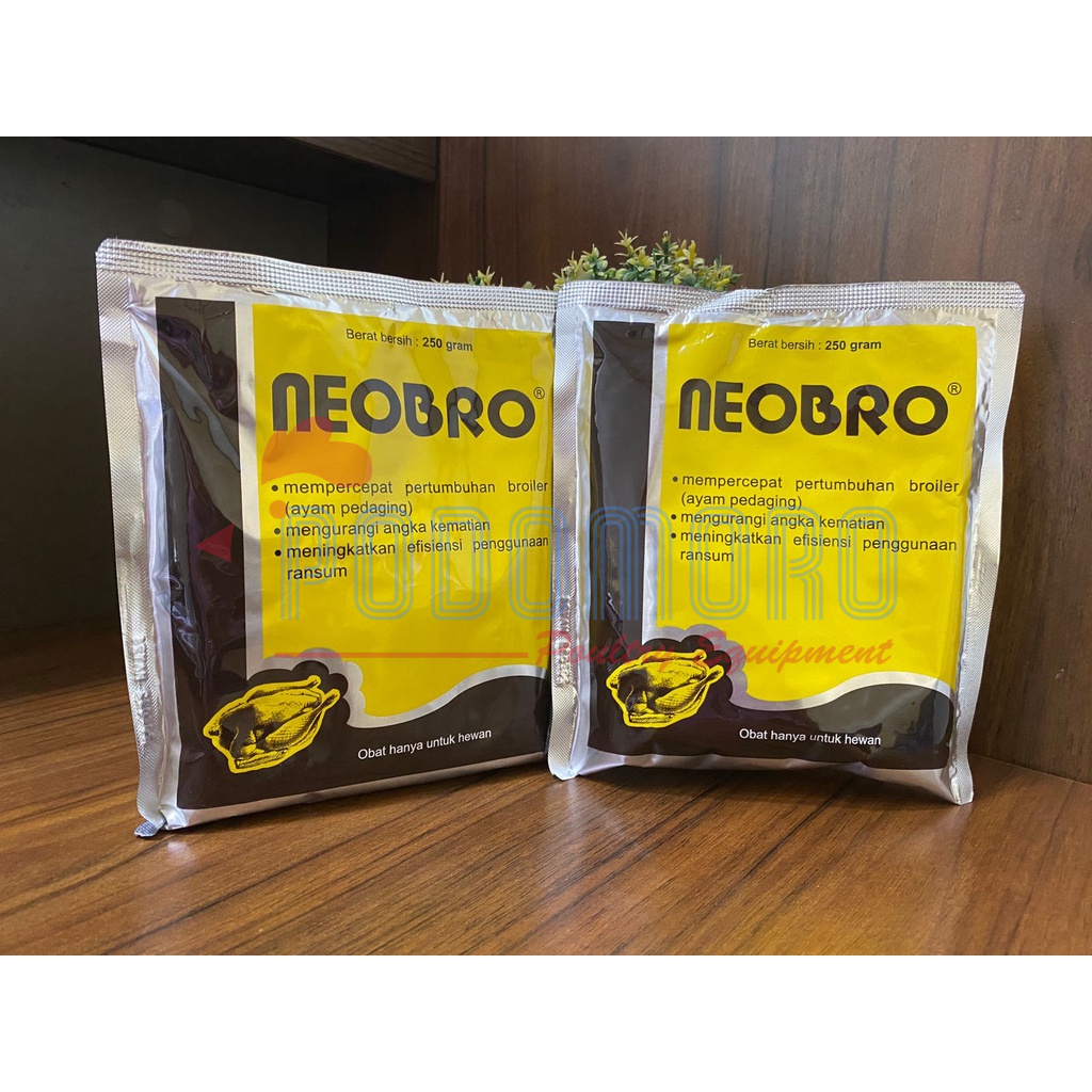 Jual NEOBRO PENAMBAH NAFSU PERTUMBUHAN AYAM KEMASAN 250GR ...