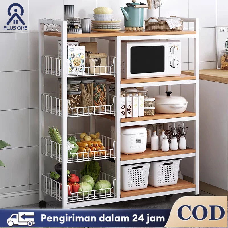 Jual Rak Dapur Rak Oven Microwave Lemari Dapur Minimalis Rak Dapur ...