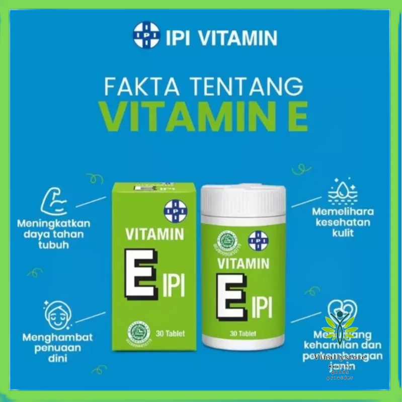 Jual Vitamin E Ipi isi 30 tablet | Shopee Indonesia