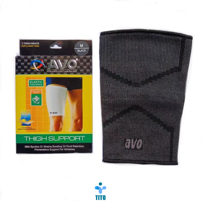 Jual Thigh Support Deker Pelindung Paha kaki tebal elastis kuat aman nyaman original avo ...