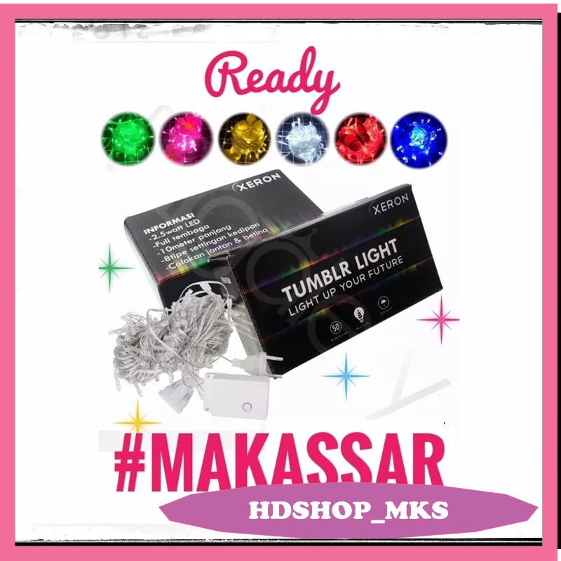 Jual (DICEK) LAMPU TUMBLR / LAMPU HIAS LED DEKORASI LED 10 METER ...