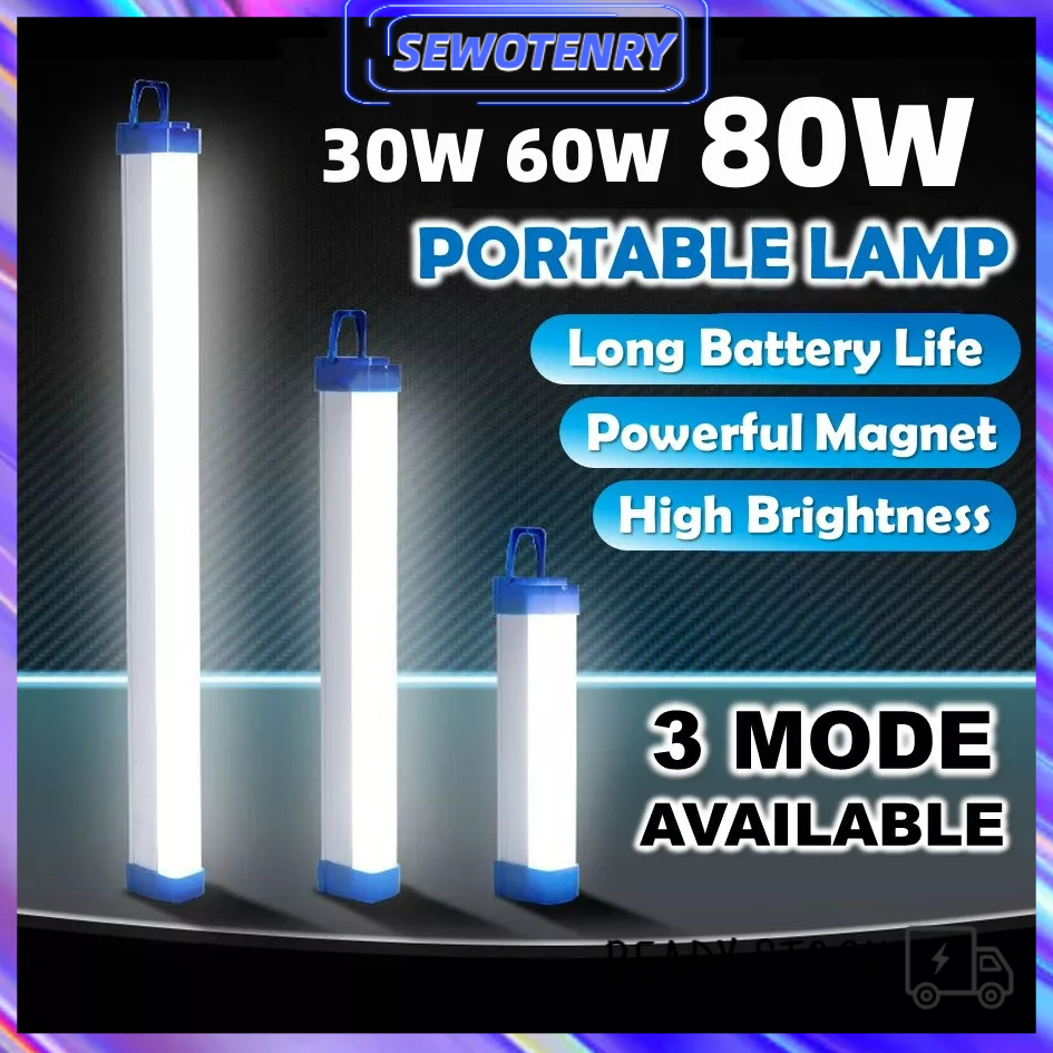 Jual 【COD】Lampu Neon Led Panjang T7 Usb Bolam Let Portable Emergency Lamp Darurat Mati Lampu Lid ...