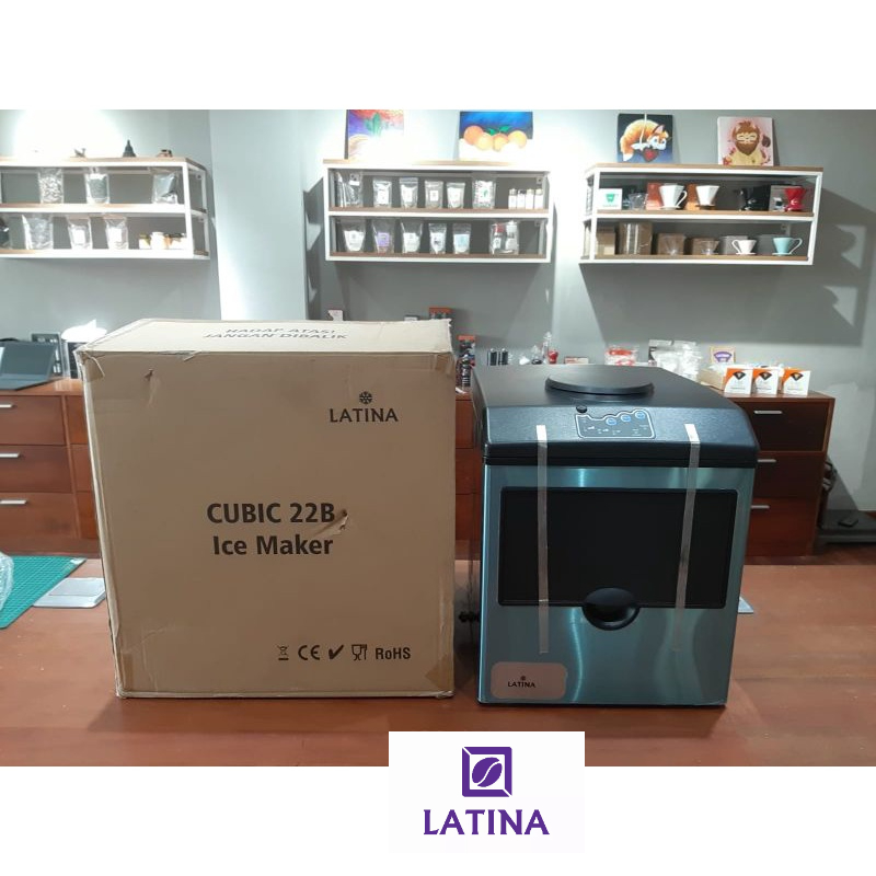 Jual Mesin Pembuat Ice Batu / Dispenser Air Galon Ice Cube Latina C22B ...