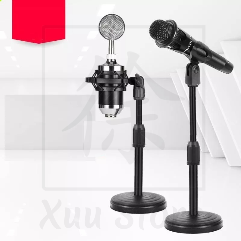 Jual [XUU] STAND MICROPHONE MEJA L7 / F5 - STAND MIC HOLDER ADJUSTABLE PODIUM | Shopee Indonesia