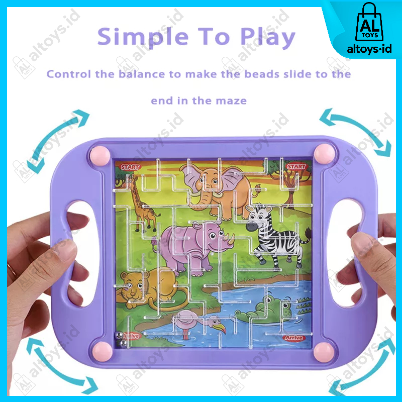 Jual MAINAN ANAK GAME SERU LABIRIN BALANCE BALL PUZZLE MURAH Anak-anak ...