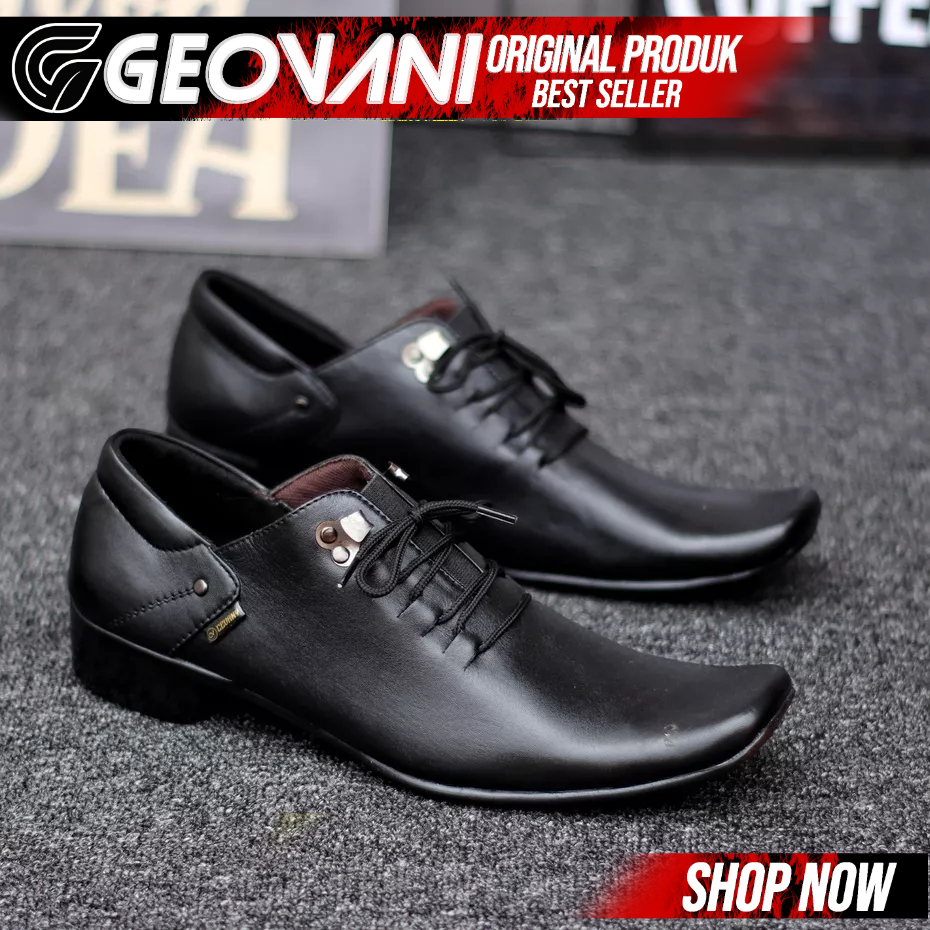 Jual Sepatu Pantofel Pria Pantofel Hitam Pria Tali Sepatu Pantopel Fantofel Kulit Kerja Kantor ...
