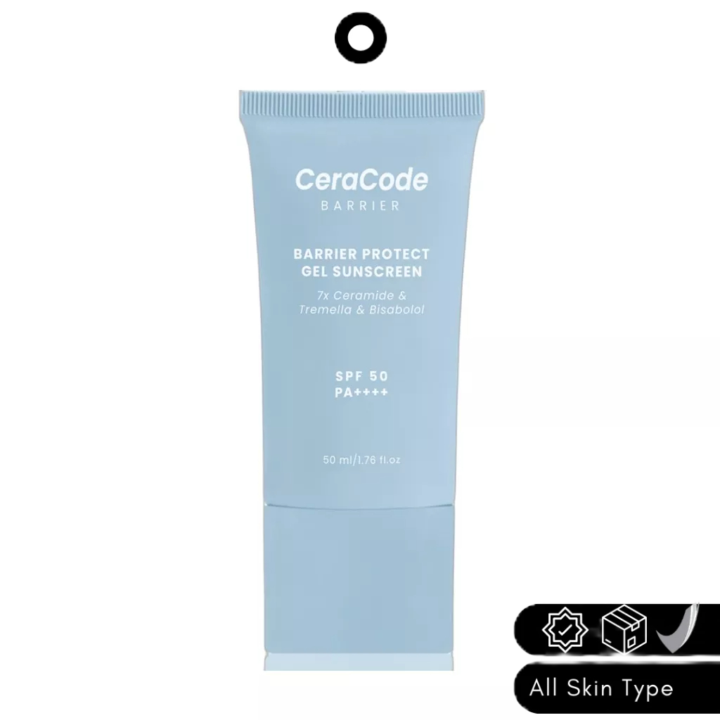 Jual CeraCode Barrier Protect Gel Sunscreen SPF 50 PA++++ | Shopee Indonesia