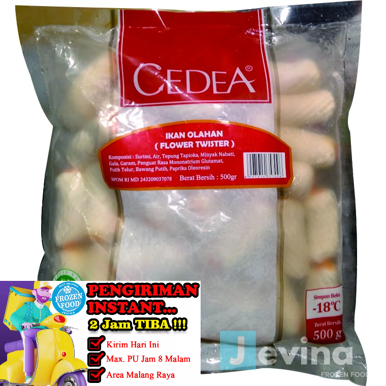 Jual Cedea Flower Twister 500g (Ikan Olahan) | Shopee Indonesia