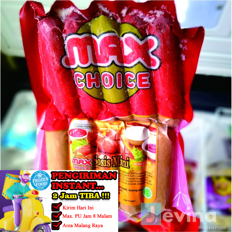 Jual Max Choice Sosis Bakar Mini Isi 10 500g | Shopee Indonesia