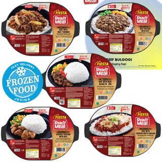 Jual Fiesta Ready Meal Chicken Teriyaki | Beef Bulgogi | Beef Yakiniku ...