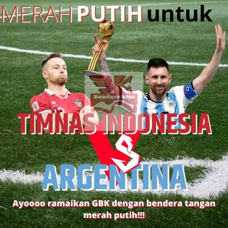 Jual BENDERA TANGAN INDONESIA/HAND WAVING FLAG/TIMNAS INDONESIA ...