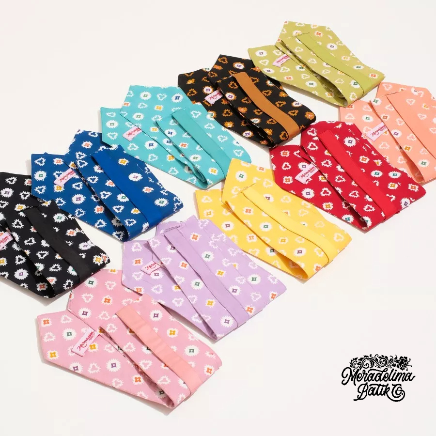 Jual Obi Belt Batik Jumputan Meradelima Katun | Shopee Indonesia