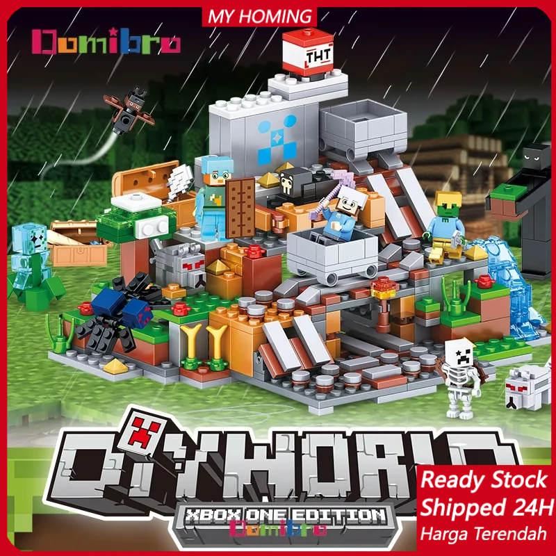 Jual 【Harga-Minimum】COD Edukasi Mainan Block My World Mainan Anak Brick ...