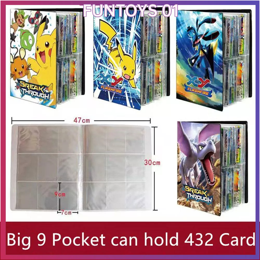 Jual Album Kartu Pokemon GLENES 432pcs 240pcs Model Hadiah Natal Album ...