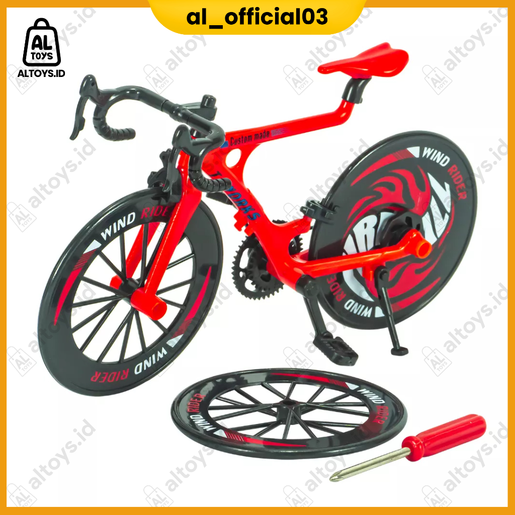 Jual Mainan Anak Sepeda Balap Mini Roda Bisa Bongkar Pasang Star Rider ...