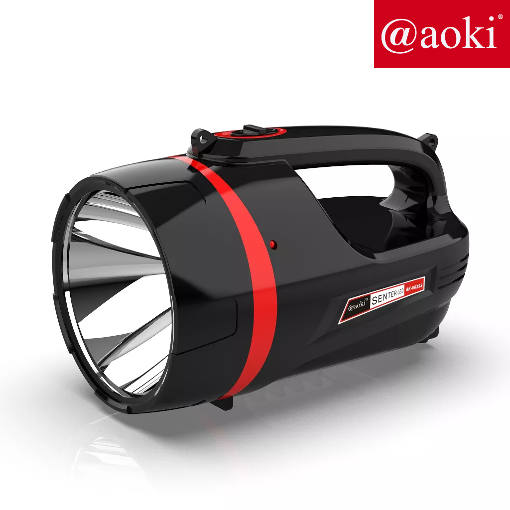 Jual AOKI Senter led jumbo 2w+15led lampu samping ak 6629S | Shopee ...