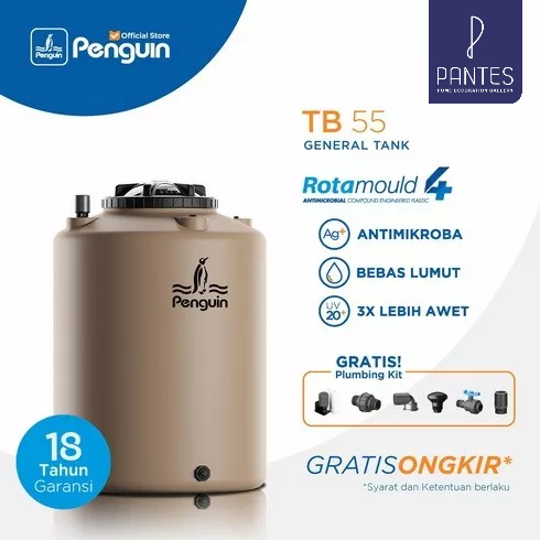 Jual Toren Air Penguin TB55 Tangki Air Plastik 520 L Tandon Air TB 55 | Shopee Indonesia