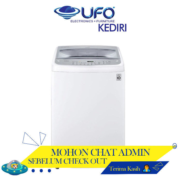 Jual LG T2312VS2W Mesin Cuci 1 Tabung Top Loading dengan Smart Motion ...